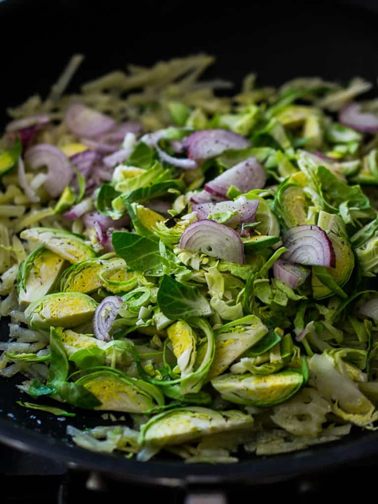 Speedy Winter Vegetable Hash - Spoonful of Plants