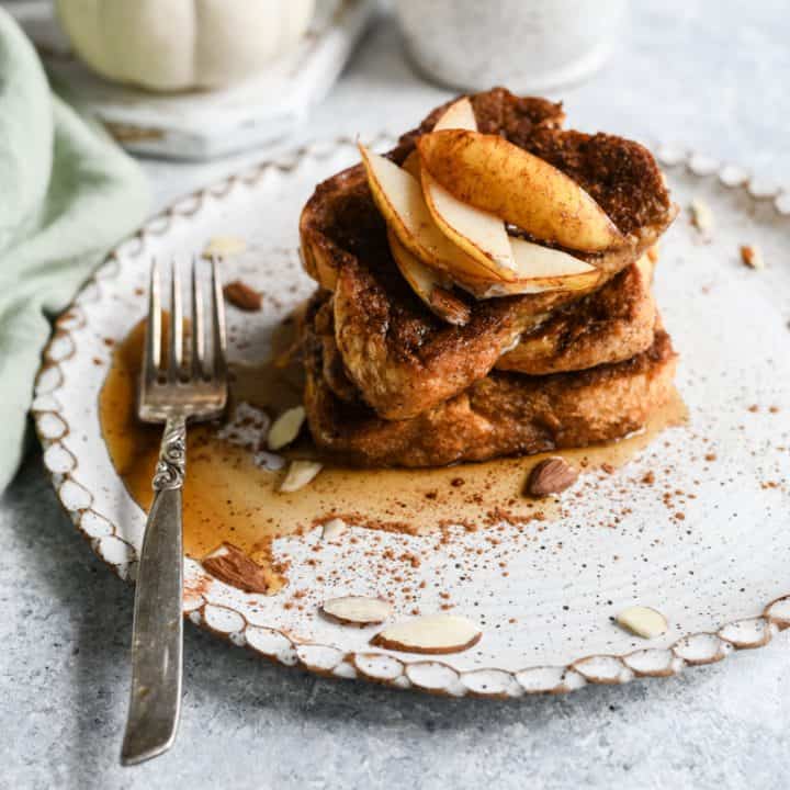 Pumpkin Spiced Coffee French Toast - Spoonful of Plants
