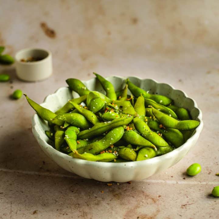 Easy Edamame Bean Snack Idea - Spoonful of Plants